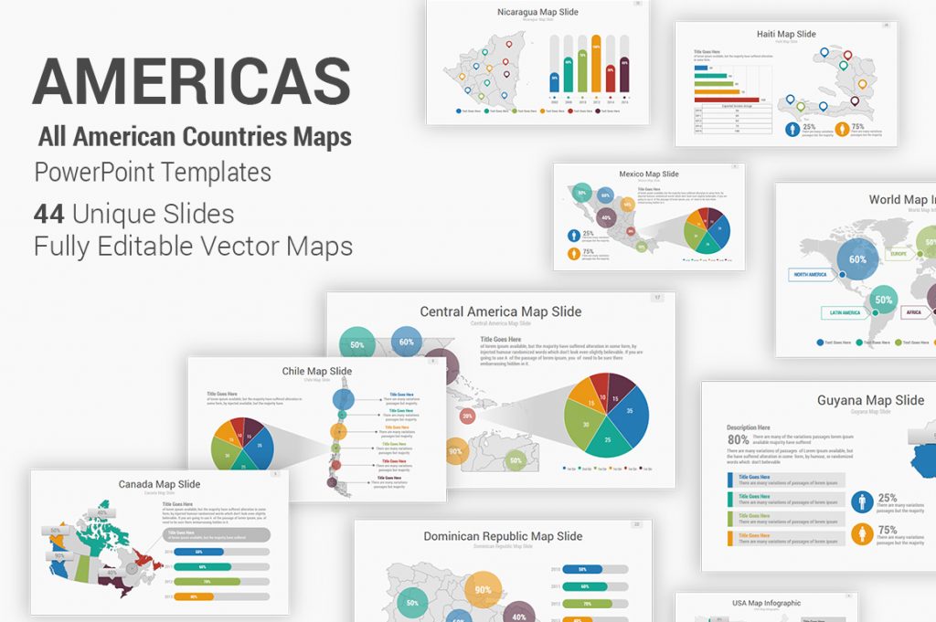 Data Charts PowerPoint Template Fully Editable - YekPix